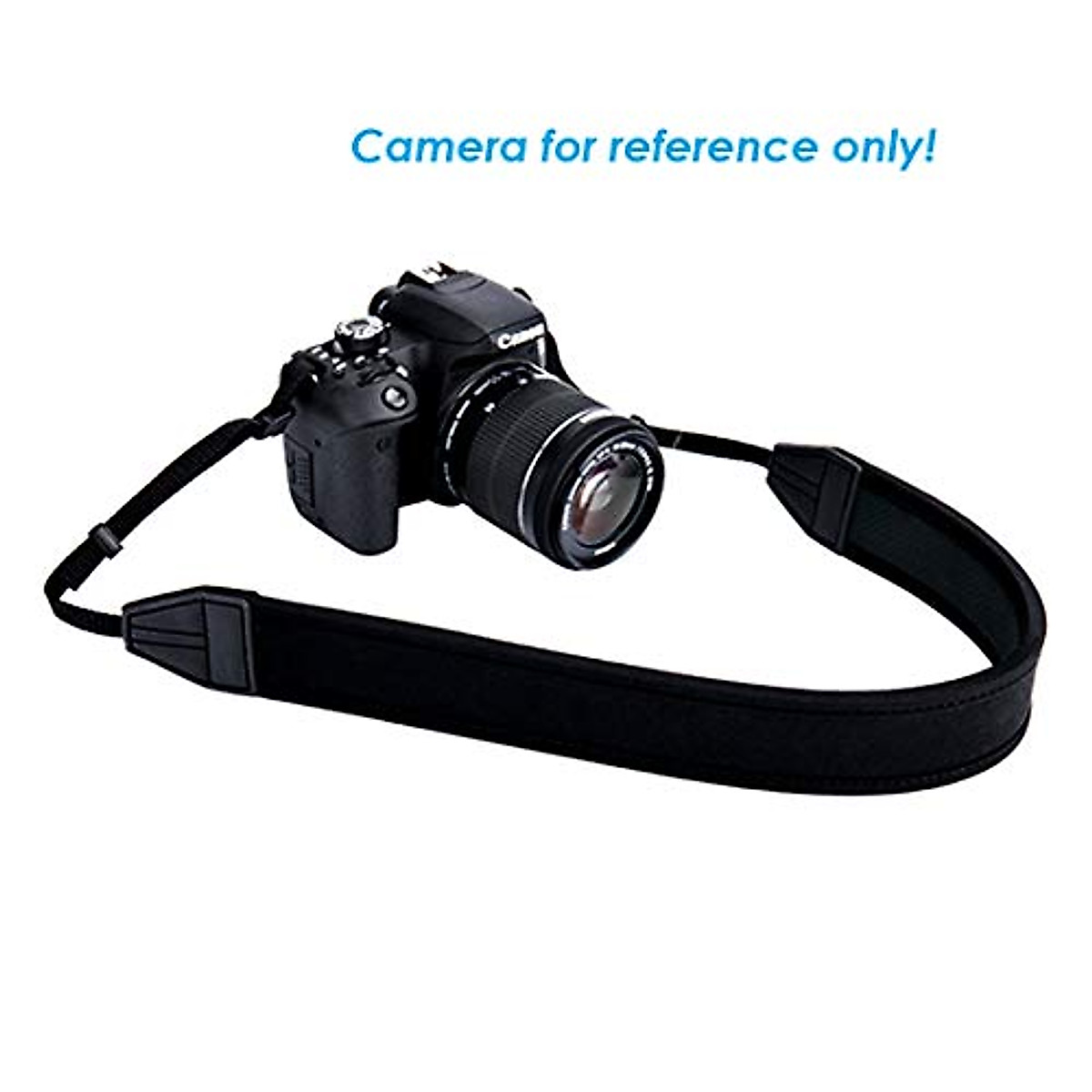 Fotasy Anti-Slip Elastic Neoprene Neck Strap for Canon 6D 5D IV III II 7D II 80D 70D 60D 3000D 1500D 1300D 1200D 1100D 1000D 760D 750D 700D 650D 600D
