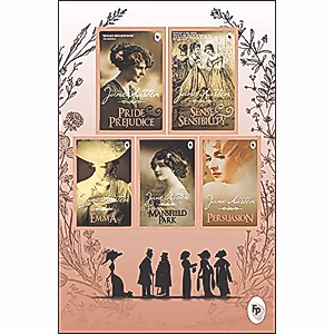 Greatest Works of Jane Austen (Set of 5 Books)