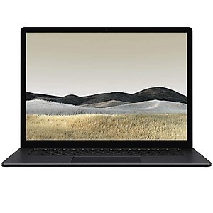 Microsoft Surface Laptop 3 13.5 Inch Touch-Screen 256GB SSD i5 8GB with Windows 10 Pro (WiFi, 1.2GHz Quad-Core i5) Black (Metal) PKU-00022 (Renewed)