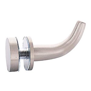 C.R. Laurence DRH1PN CRL Polished Nickel Designer Robe Hook