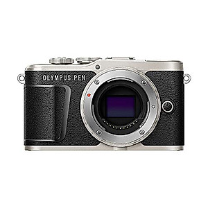 Olympus PEN E-PL9 Kit with 14-42mm EZ Lens, Camera Bag, and Memory Card (Onyx Black)