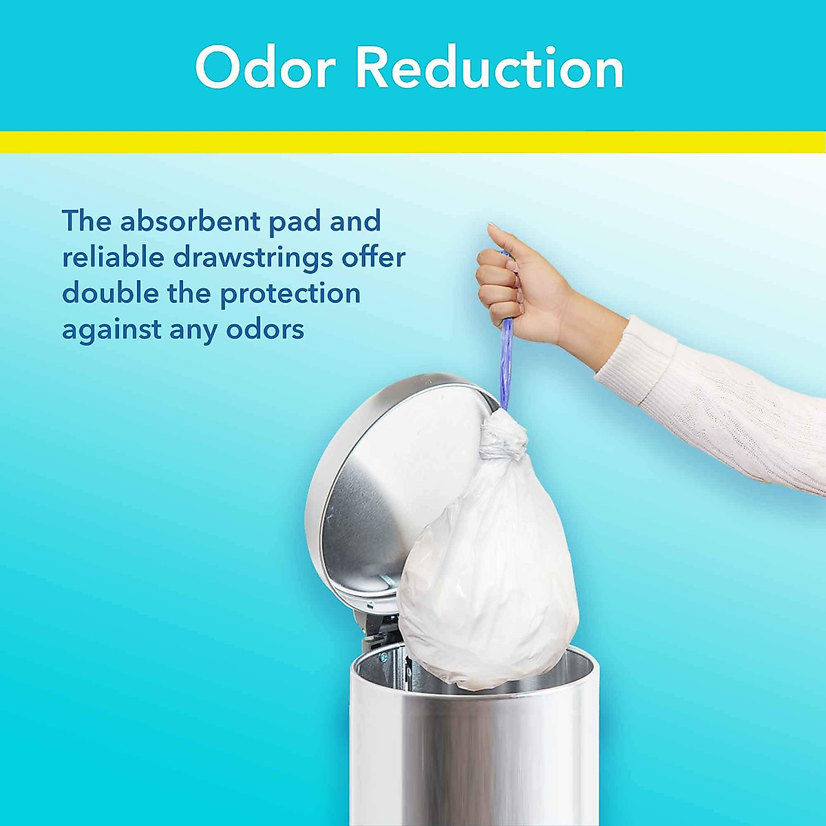 Disposable Potty Liners Pack of 30 Liners - Never Clean A Potty Again - PottyMate Liners with Super Absorbent Pad - Fits Any Standard or Travel Potty - by Cleanis