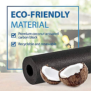 Filterlogic Faucets Filter Cartridge, Replacement for Brita® Faucet Filter, Brita® 36311 On Tap Water Filtration System, Brita® FR-200, FF-100 Replacement Filter, White (Pack of 2)