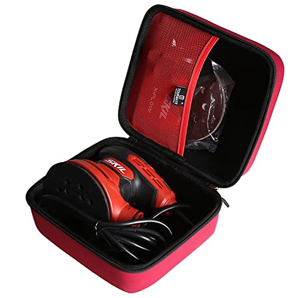 Tourmate Hard Case Replacement for Skil 7292-02 Palm Sander/Wen 6301 Palm Sander/Black+Decker Orbit Sander (BDEQS300) / Makita BO4556 Sander/SKIL Random Orbital Sander (SR211601)