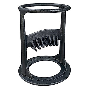 MARVOWARE Heavy Duty Wood Splitter, Cast Iron Manual Log Splitter, No Sharp Edge, Firewood Splitter, Enhanced Structure and Weight, Kindling Splitter, Wood Splitter