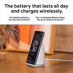 Google Pixel 7a - Unlocked Android Cell Phone - Smartphone with Wide Angle Lens and 24-Hour Battery - 128 GB – Charcoal