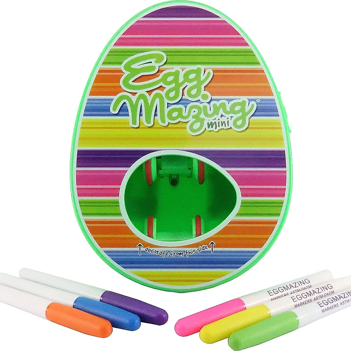 The Eggmazing Egg Decorator Easter Egg Mini Decorator Kit & The EggMazing Bunny Egg Decorating Spinner - Arts and Crafts Set