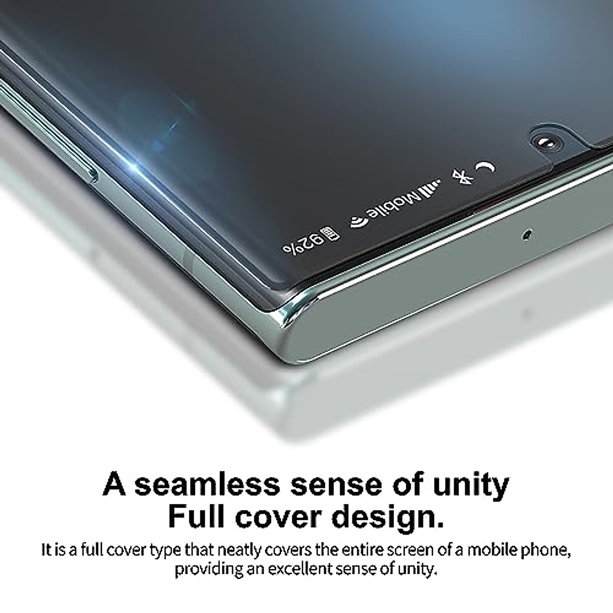 GOBUKEE Compatible for Samsung Galaxy S21 Ultra Premium Flexible PMMA Screen Protector Film, Installation Guide Tool Included, Full Edge Coverage - 2 Pack