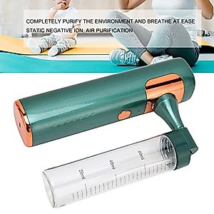 Professional Fogger Machine, Nanometer Handheld Atomizer Sprayer Rechargeable Electric Atomizer Sprayer Fogger Machine Handheld Fogger Mist Machine for Home, Office, School, Garden(Green)