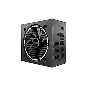 Pure Power 12 M 850W ATX 3.1, 80 Plus® Gold Modular Power Supply for PCIe 5.0 GPUs and GPUs with 6+2 pin connectors | 12VHPWR Cable Included, Silent 120mm be quiet! Fan | BN505