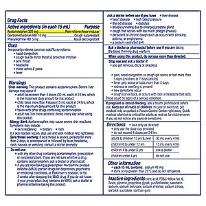 Vicks DayQuil Cough, Cold, & Flu MultiSymptom Relief, Almond, 12 Fl Oz