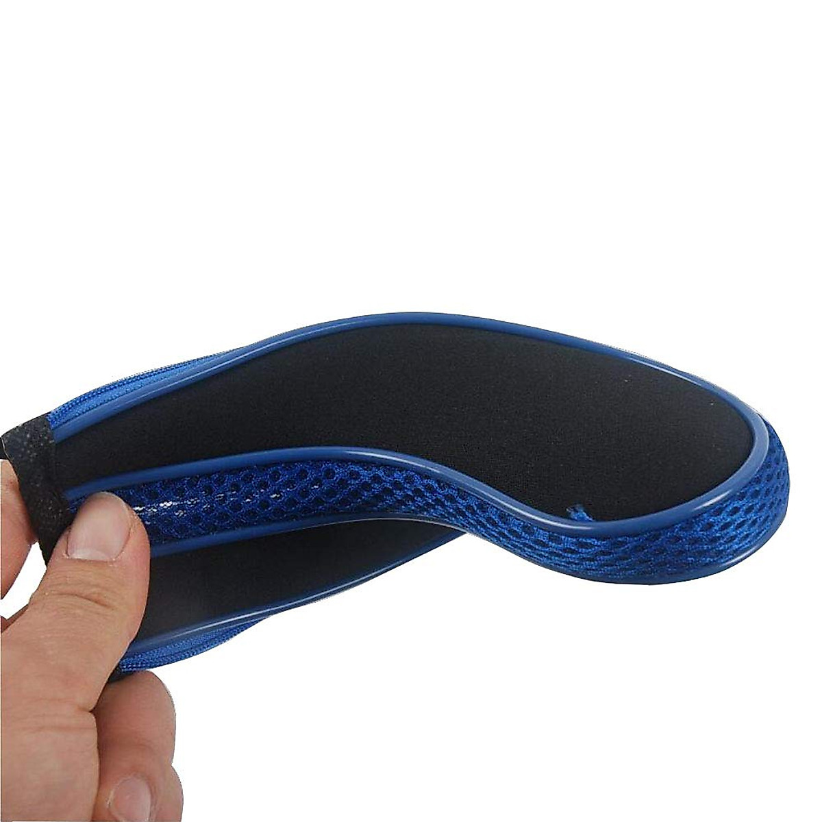 VideoPUP 10PCS Golf Iron Head Covers Long Neck Iron Zippered Golf Club Headcovers Protect Set