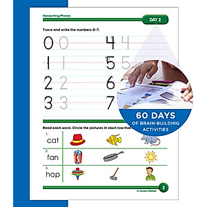 Summer Bridge Activities Kindergarten to 1st Grade Workbooks, Math, Reading Comprehension, Writing, Science, Fitness, Social Studies Summer Learning, 1st Grade Workbooks All Subjects With Flash Cards