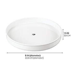 iDesign Linus Turntable, White