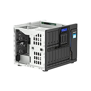 QNAP TS-1655-8G-US 16 Bay high Performance and high-Capacity Hybrid NAS with Intel® Atom® 8-core Processor, Dual 2.5GbE and Long-Term Availability