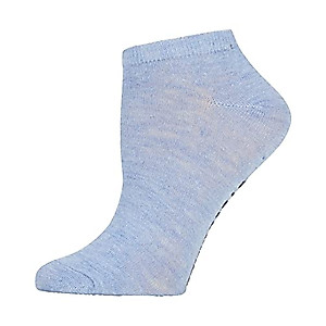 Steve Madden Women's 10 Pairs Pattern Low Cut Athletic & Comfy Sports Socks, White Multi 1
