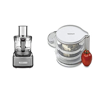 Cuisinart 8 Cup Food Processor Bundle with Disc Holder