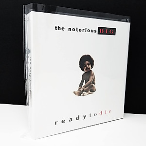 45rpm Large Box Set Sleeves (x5) 2mil No Flap - 7" Vinyl Record (+1 Free Dj Magnet)