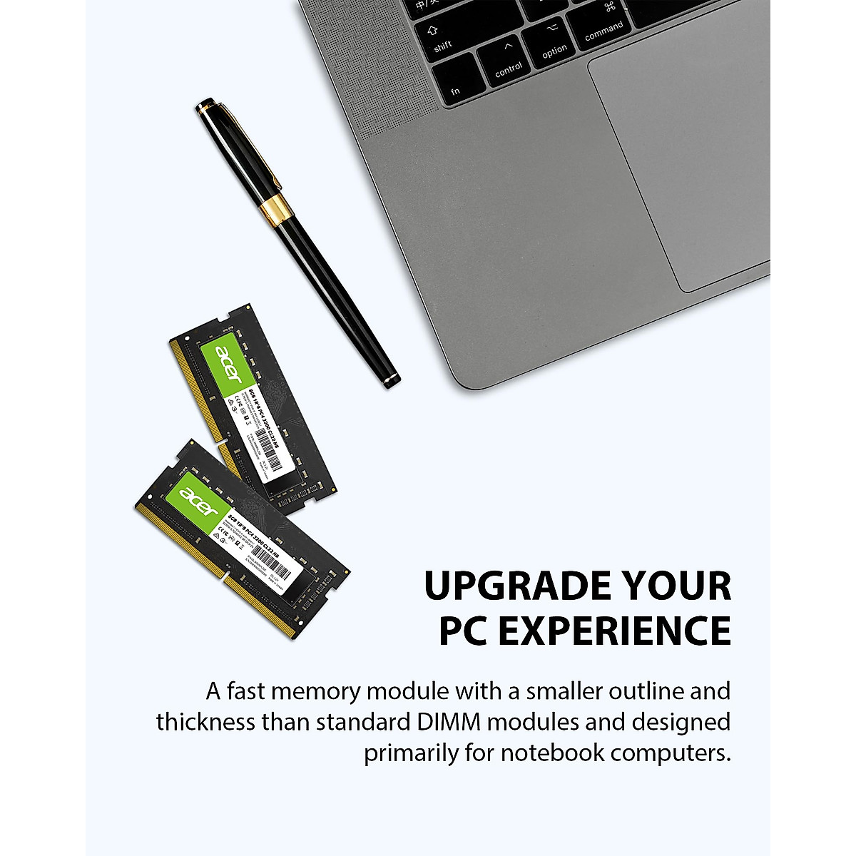 Acer SD100 8GB RAM DDR4 (1x8GB) Laptop Ram 3200 MHz SODIMM PC4-2500 CL22 Memory 1.2v - BL.9BWWA.206