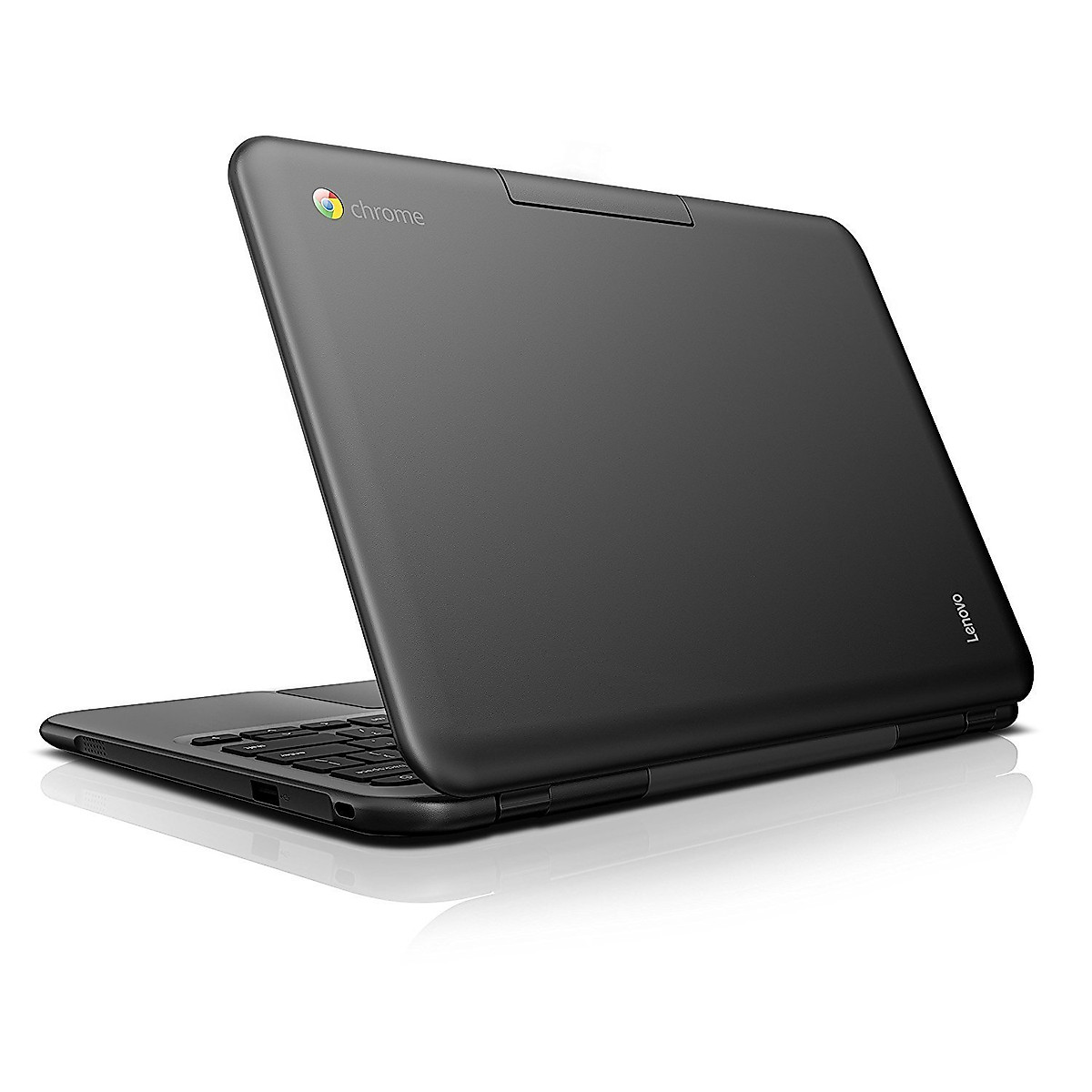 Lenovo 11.6-inch Premium HD IPS Touchscreen Chromebook, Intel Dual-Core Processor, 16 GB SSD, 4 GB Memory, 802.11ac, Rotatable Camera, Bluetooth, Water-Resistant Keyboard, Chrome OS