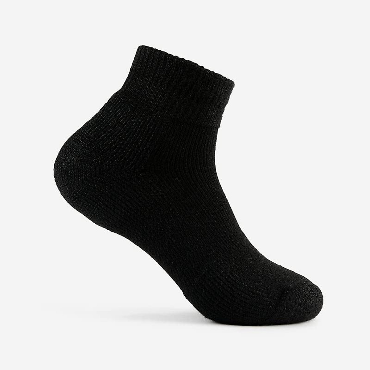 Thorlos Unisex TMX Tennis Thick Padded Ankle Sock (3 Pairs) Black, Large