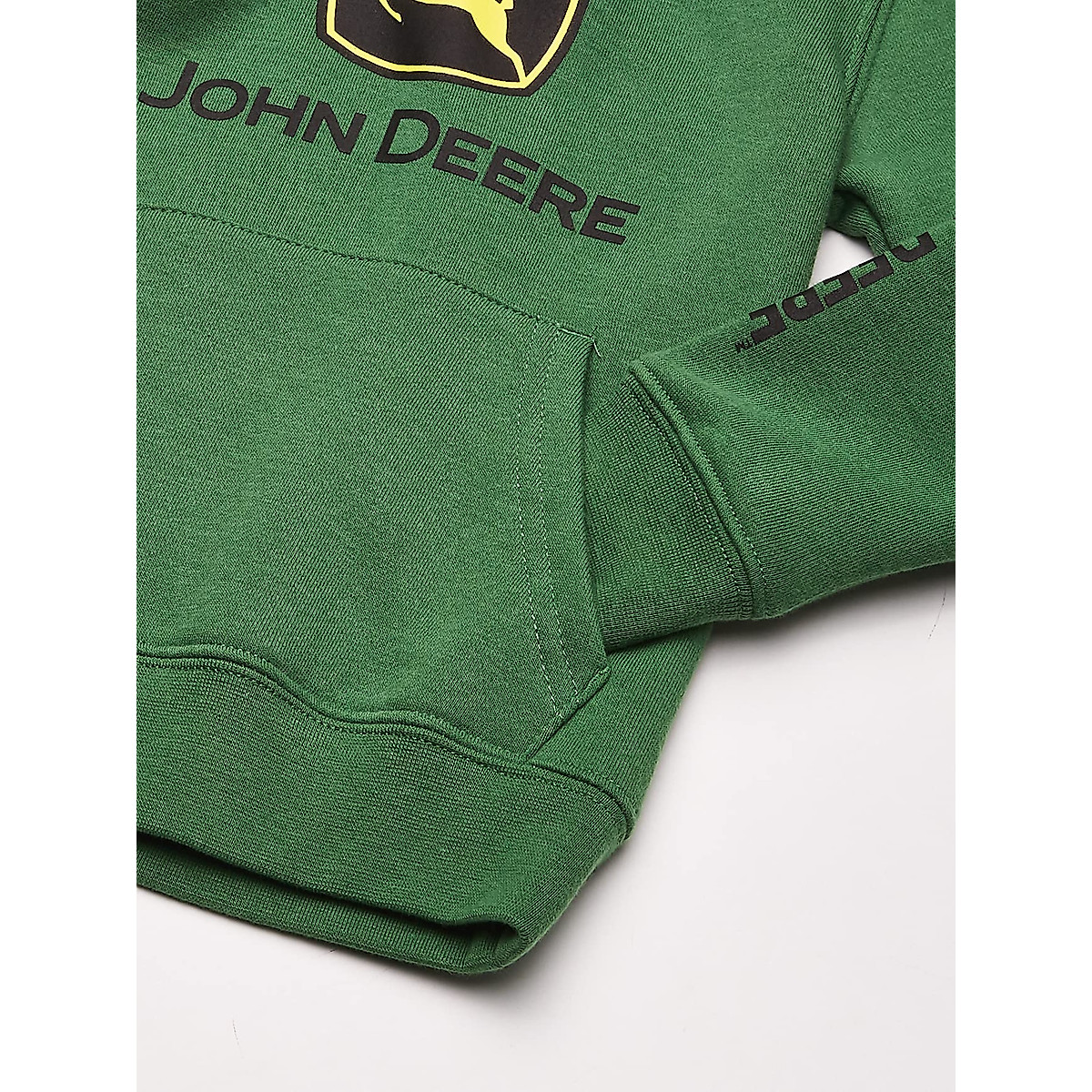 John Deere boys Trademark Fleece Green Child Hoodie Hooded Sweatshirt, Green, 6-7 Years US