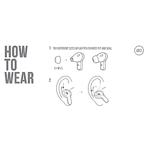 JBL Vibe 200TWS True Wireless Earbuds - Black