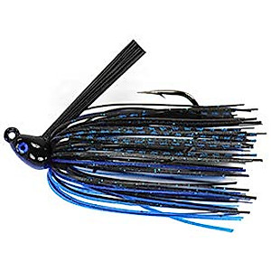 Black & Blue Swim Jig 1/4 oz