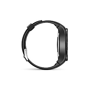 Huawei Watch 2 Sport Smartwatch - Ceramic Bezel - Carbon Black Strap (US Warranty)