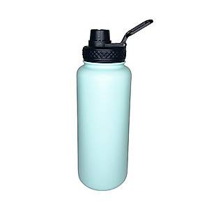 Eastern Drift Hydro Wide Mouth Spout Lid for Water Bottles Compatible with Hydroflask, Nalgene, and More Top Water Bottle Brands Sizes 12 16 18 20 32 40 64 Ounce (Black)