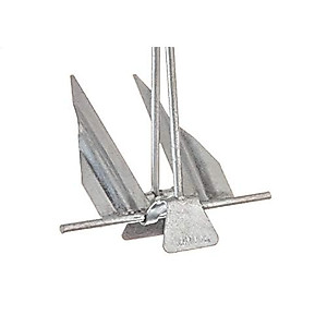 Seachoice Utility Anchor w/ Slip Ring, Size 7E, Galvanized Steel