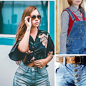 12 PCS Replacement Jean Button No Sew Screw Buttons, 20mm Removable Adjustable Metal Button Repair Sewing Kit with Screwdrivers, Pants Waist Tightener for Men, Women (Snowflake)