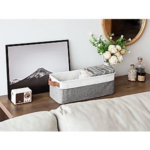 StorageWorks 2-Pack Narrow Storage Bins with 2-Pack Rectangle Storage Bins