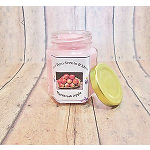 Macintosh Apple Scented Soy Candle, 4 oz, Free Shipping