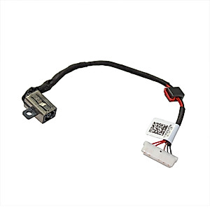 GinTai DC in Power Jack Harness Cable Socket Plug Port Replacement for Dell Ins-piron 15 5566 i5566