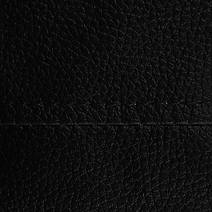 Ample Decor Bean Bag Cover (No Filling), Plush Toys Storage Soft Leatherette, Water Resistant, Durable Construction Sturdy Zipper, Ideal for Teenagers, Kids - Black