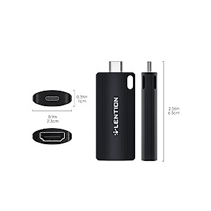 LENTION 4K HDMI to USB C Video Capture Card for Gaming/Live Streaming/Video Conference, Supports PS4/OBS/PC/Windows/DSLR/PS5/YouTube (VC20)