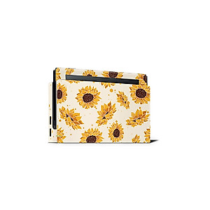 Tacky design Sunflowers Skin Compatible with Nintendo Switch Skin Decal, Yellow Skin Compatible with Nintendo Switch Stickers Vinyl 3m Full wrap Nintendo Switch Cover