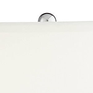 360 Lighting Cirrus 22" High Vase Small Modern Coastal Accent Table Lamps Set of 2 Blue Gray Handcrafted Art Glass White Shade Living Room Bedroom Bedside Nightstand House (Colors May Vary)