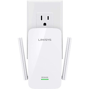 Linksys AC1200 Boost EX Dual-Band Wi-Fi Range Extender (RE6400)