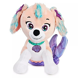PAW Patrol Aqua Coral Stuffed Animal -Plush Toy - 7.25 Inches (H)