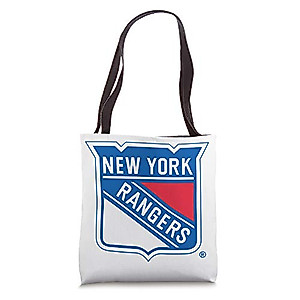 NHL New York Rangers Team Logo Beach Tote Bag