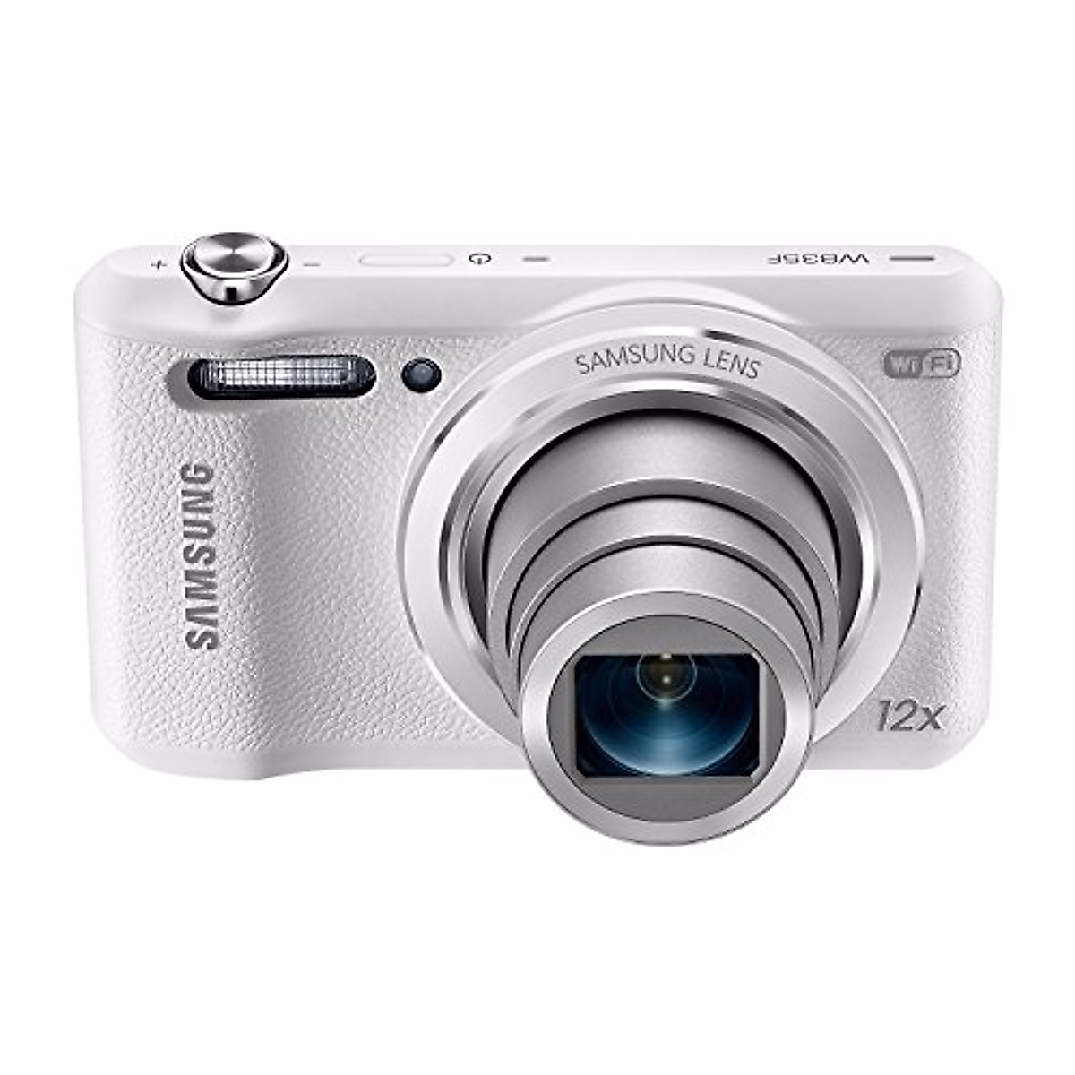Samsung WB35F 16.2MP Smart WiFi & NFC Digital Camera with 12x Optical Zoom and 2.7" LCD (White)