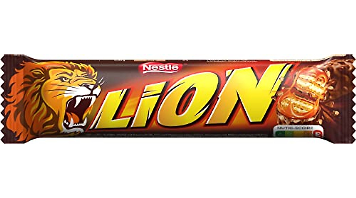 Nestle Lion Single Bar – Crispy, Caramel & Chocolate Snack