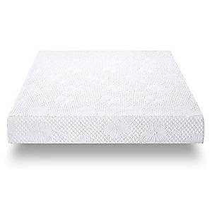PrimaSleep 6 inch Smooth Top Foam Mattress Sleep Sets, Queen, White