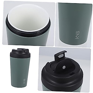 Veemoon Insulated Coffee Tumbler with Leak Lid Travel Coffee Cup for Hot and Cold Drinks Reusable Lined Travel Mug