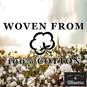 Pure Country Weavers William Morris Hyacinth Blanket XL - Arts & Crafts - Gift Tapestry Throw Woven from Cotton - Made in The USA (82x62)