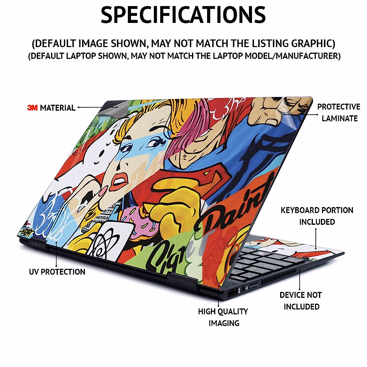 MightySkins Skin Compatible with Alienware X16 R1 (2023) Full Wrap Kit - Acid Hex | Protective, Durable, and Unique Vinyl Decal wrap Cover | Easy to Apply & Change Styles | Made in The USA