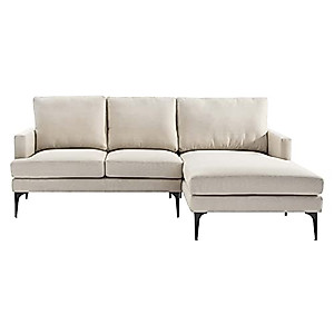 Modway Evermore Upholstered Fabric, Sofa, Beige