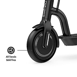 Jetson Eris Adult Electric Scooter - Includes Easy Folding Mechanism, LCD Display, Integrated Phone Holder, Reach Speeds up to 14 MPH, Range of up to 12 Miles, Ages 12+, Black, JERIS-BLK